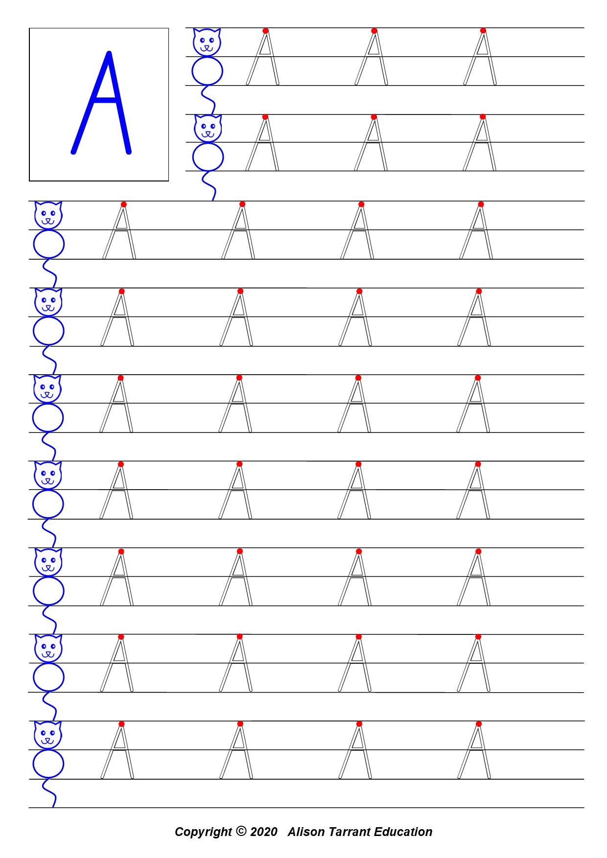 ALPHABET TRACING BOOKS