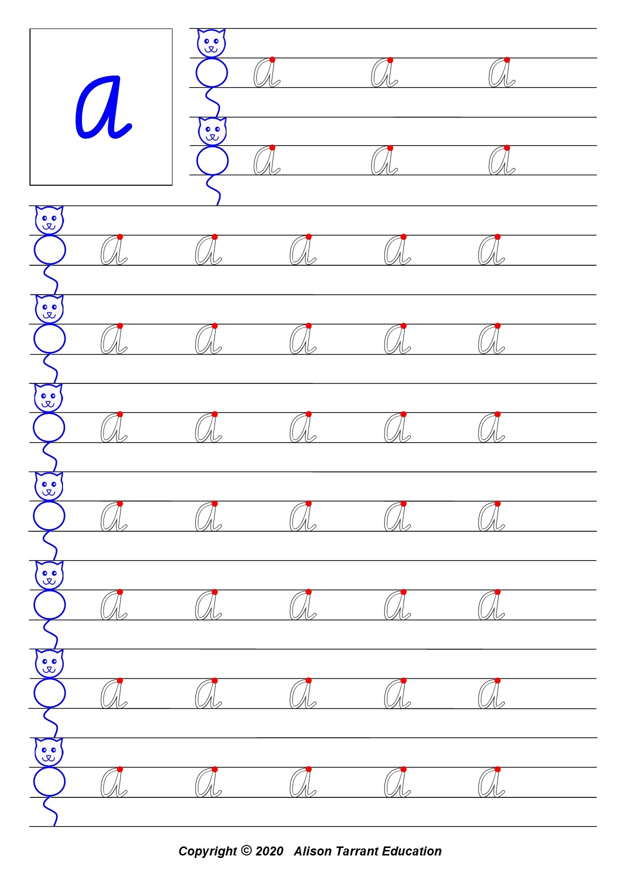 ALPHABET TRACING BOOKS