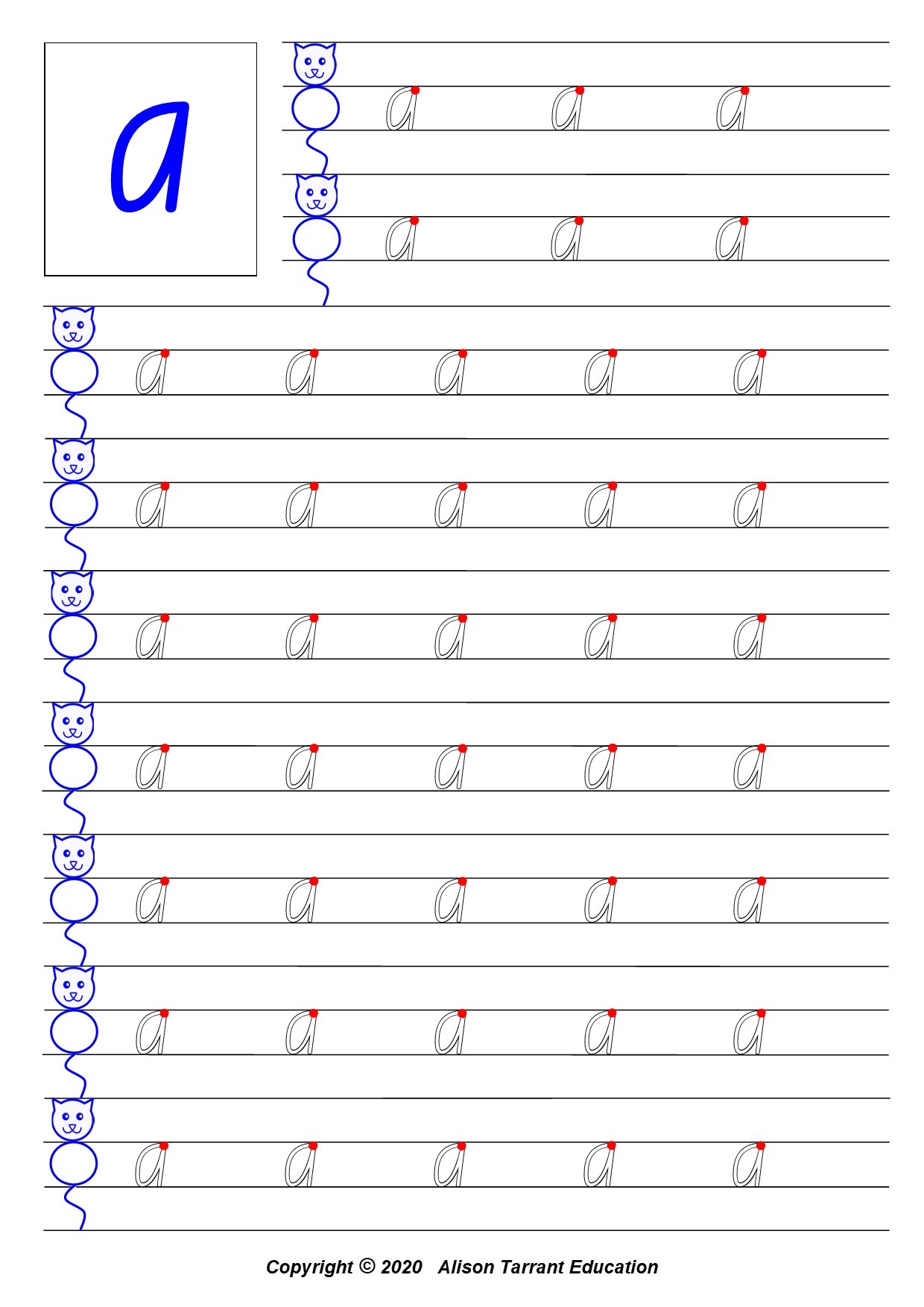 ALPHABET TRACING BOOKS